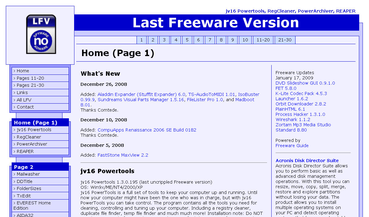 Last Freeware Version, encuentra las aplicaciones que una vez fueron ...