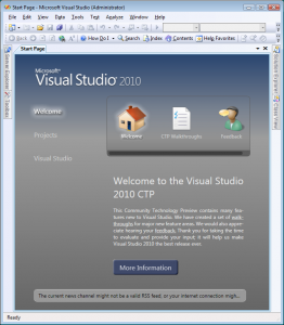 Visual Studio 2010: Nueva versión del entorno de desarrollo de ...