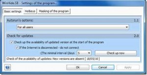 WinHide.SB, privacidad en tu ordenador | ElGeek