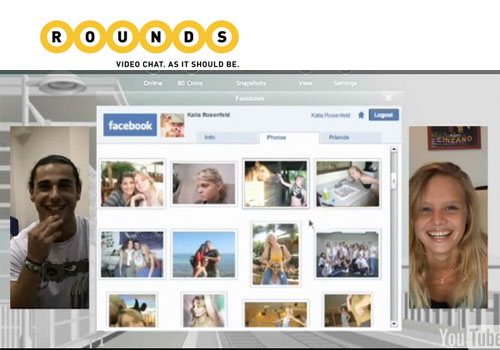 Rounds, un videochat bastante entretenido en Facebok | ElGeek