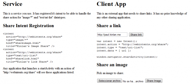 Google anunció que Web Intents se integrará a Chrome | ElGeek