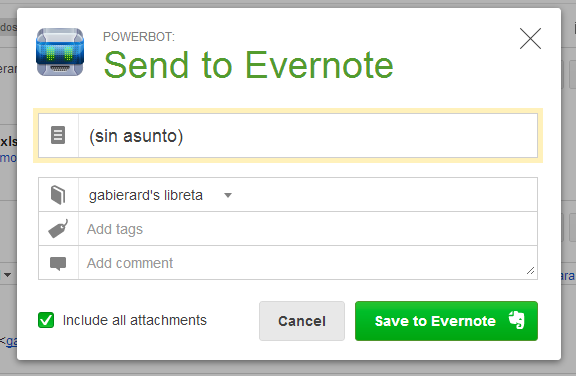 ¿Cómo integrar una cuenta de Gmail con Evernote? | ElGeek