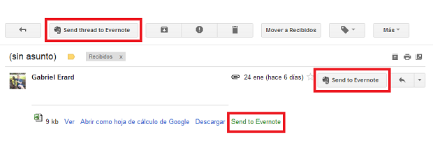 ¿Cómo integrar una cuenta de Gmail con Evernote? | ElGeek ¿Cómo integrar una cuenta de Gmail con Evernote? | ElGeek